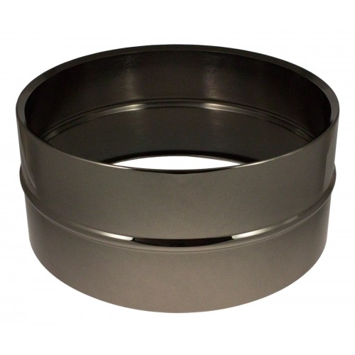 Black plated Beaded brass Snare Drum Shell